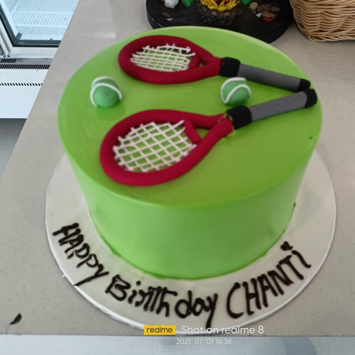 1kg Tennis Theme Cake | Happyoi | Cake