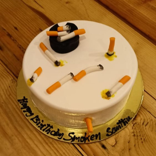 1kg Cake to a Smoker | Cigarette | Happyoi | Cake