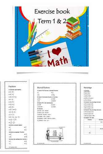 Grade 8 Mathematics Revision Book Term 1 and 2 | The Practice Pad