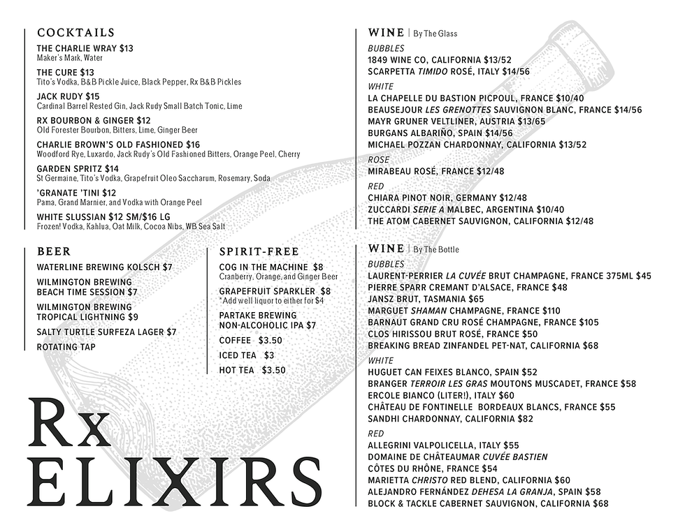 Daily Specials | rx-restaurant