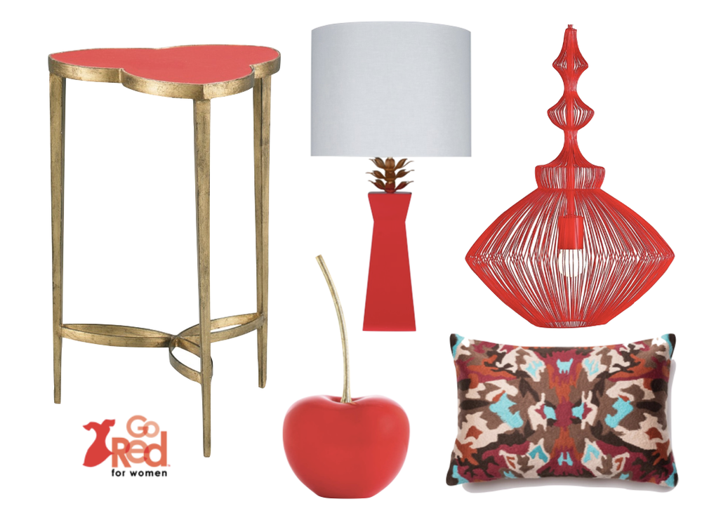 How to GO RED With Your Home Decor