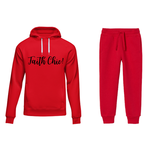 Faith Chic Jogger Set | Designs By Tee