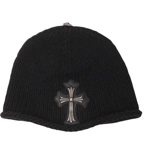Chrome Hearts Cashmere Cemetery cross beanie | Int. Archive
