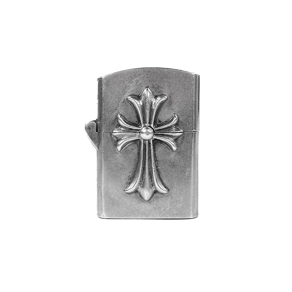 Chrome Hearts Fuck You Cemetery Cross Zippo Lighter Int Archive