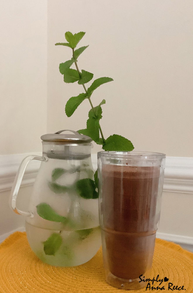 A Refreshing Mint Series: Mint Infused Cold "Hot" Chocolate