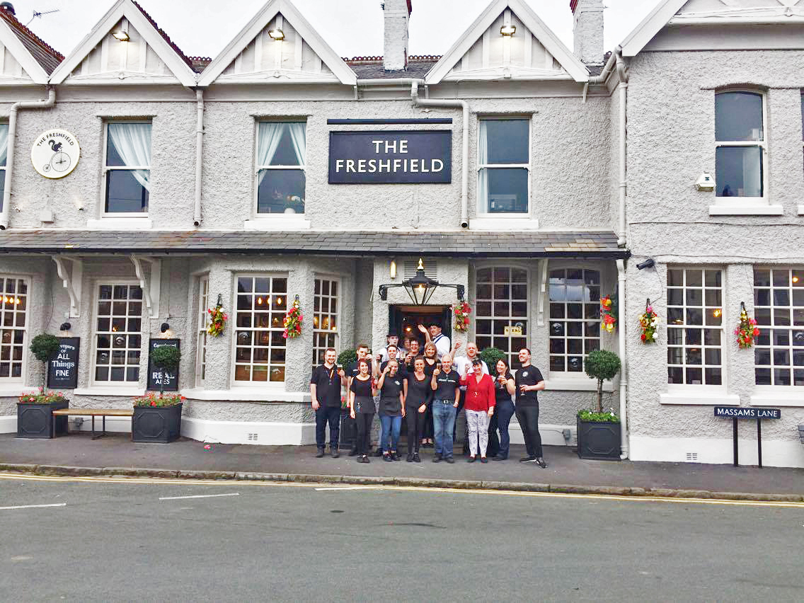 The Freshfield Pub re-opened with Laurel and Hardy after the ...