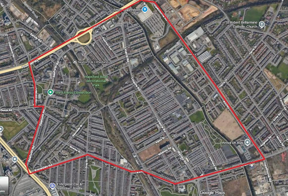 Merseyside Police introduce Section 60 Order introduced for Seaforth tonight