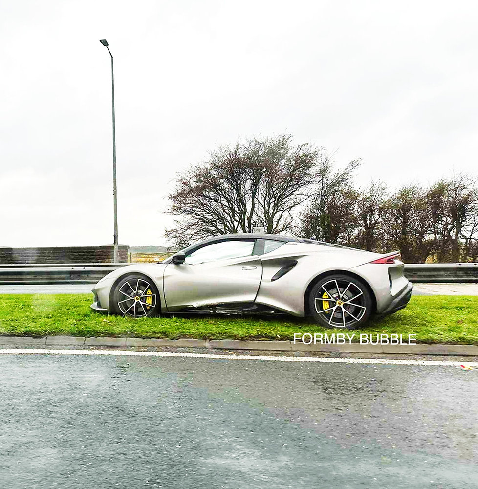 Traffic Delays After Sports Car Collision on Formby Bypass