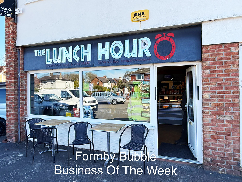 Formby Bubble Business of the Week is The Lunch Hour – A Fresh Favourite!