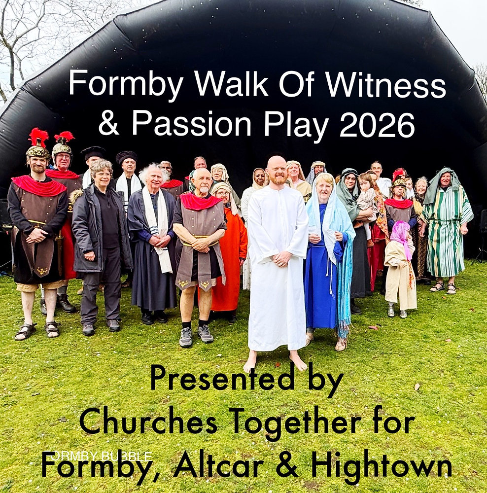 Hundreds Turn Out in Formby for Powerful Passion Play - Absolutely ...