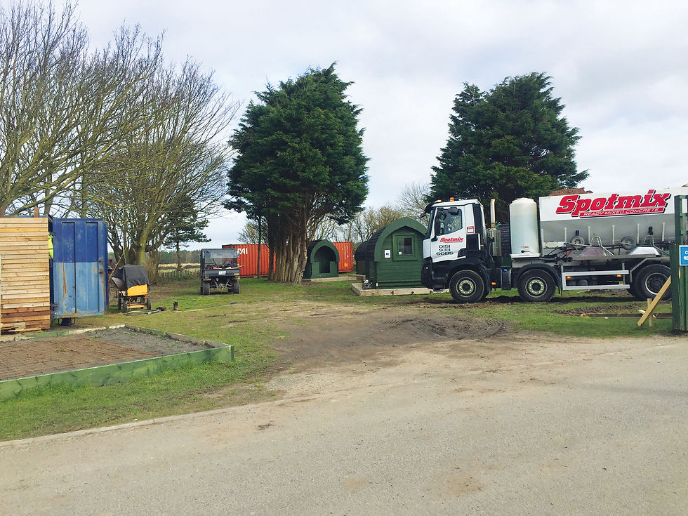 Spotmix to the rescue at Altcar Training Camp Code's Retreat Pods