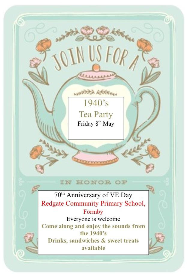 Redgate host a VE Day Tea Party