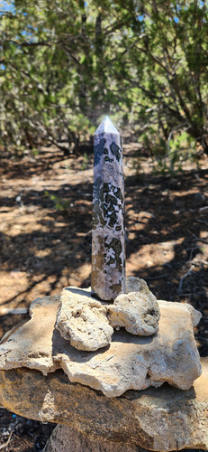 Pillar of Grounding | Indigo Gabbro Tower 2 | Jen Bushman