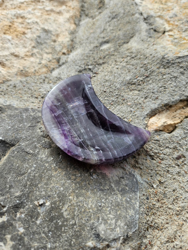 Lunar Crest | TCRESC1 | Fluorite Crescent | Jen Bushman
