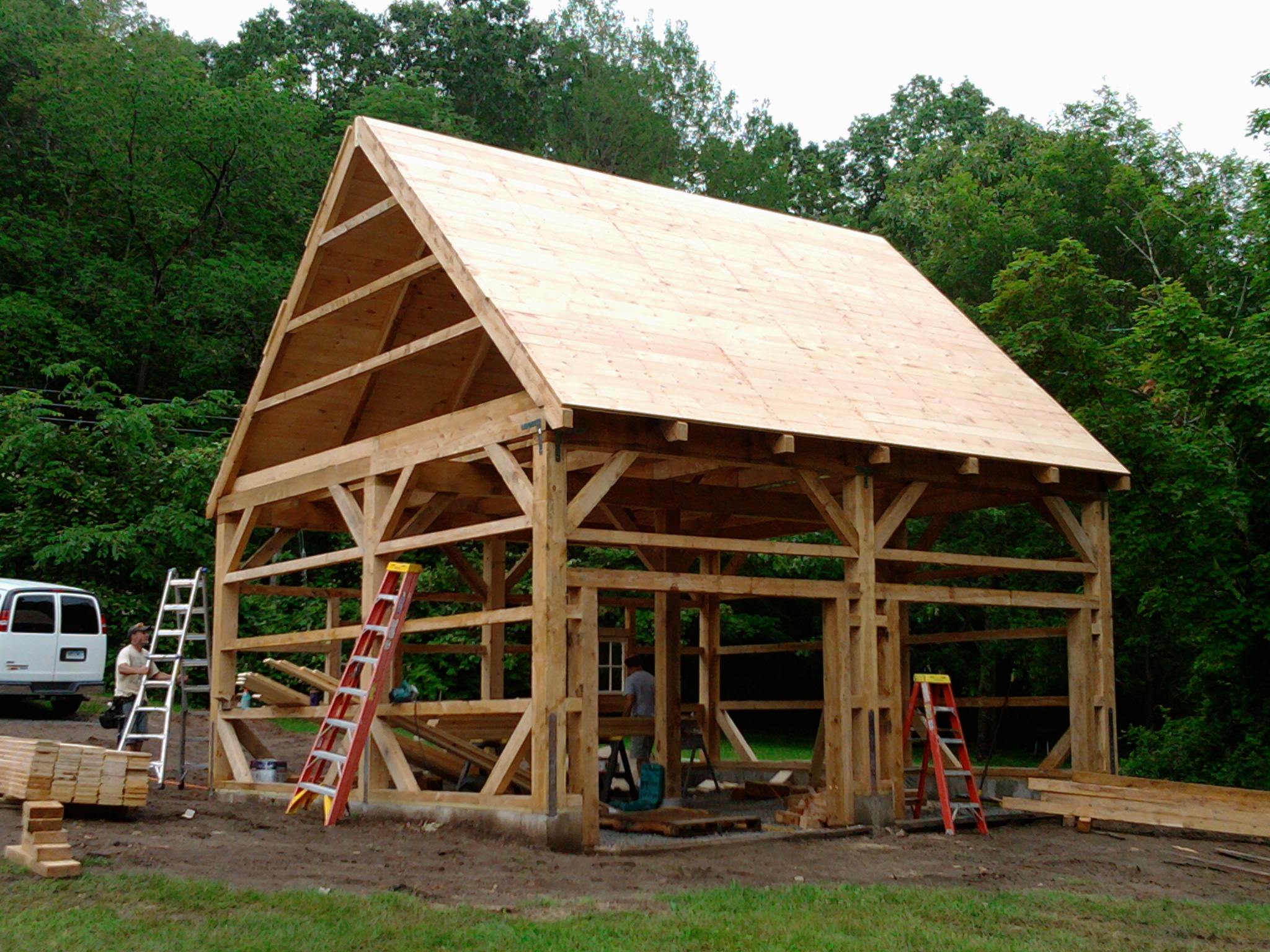 Stock Timber Frames and Finished Products | Team Timber