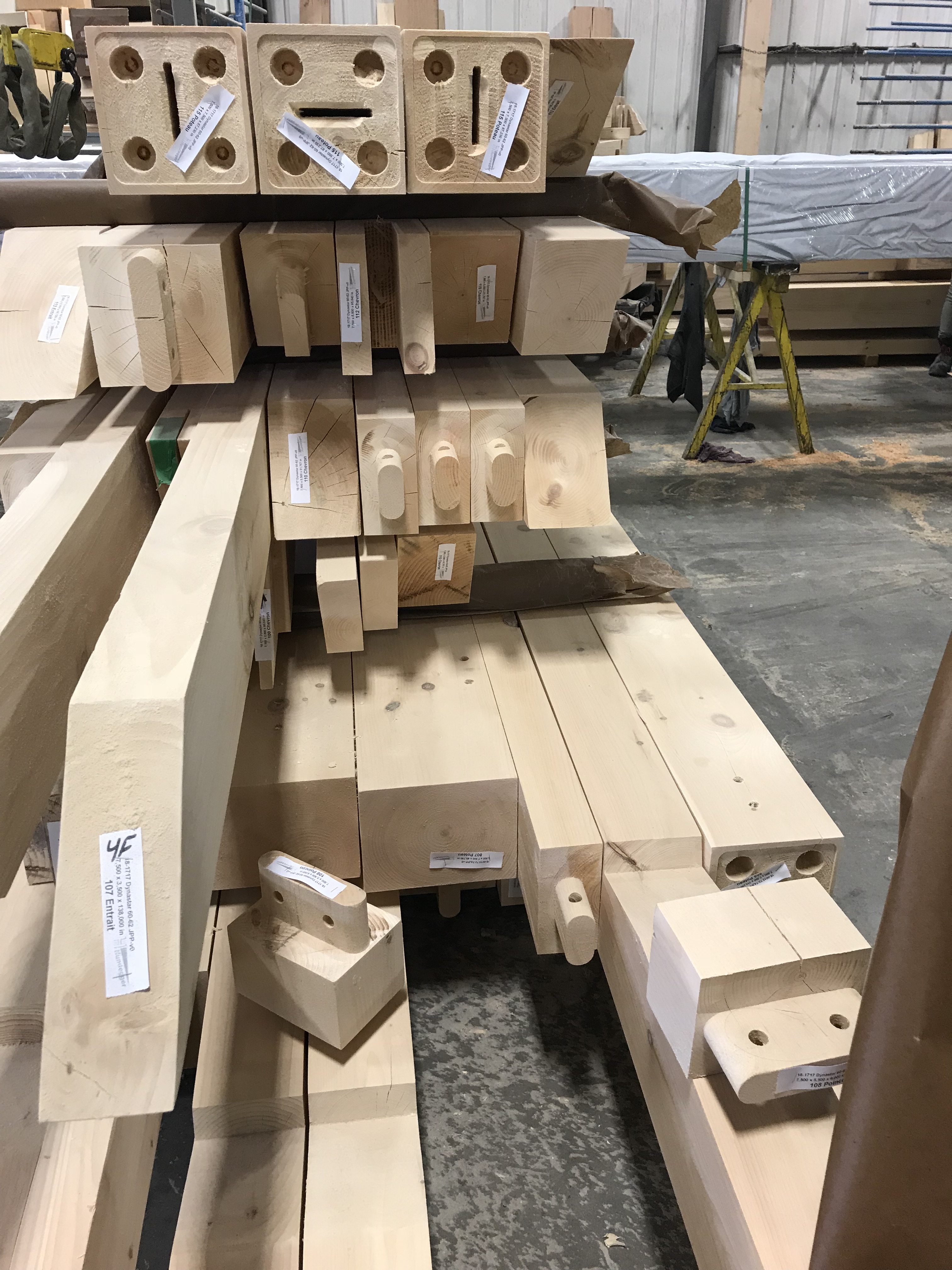 Stock Timber Frames and Finished Products | Team Timber