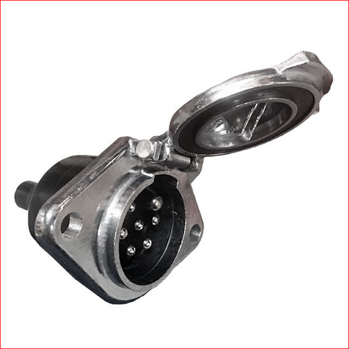 A0198U 7 Pin Metal Socket N Type 24v with Spade Terminals | Parsons Parts
