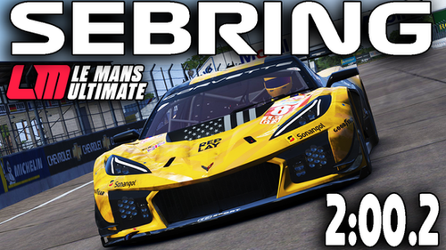 SEBRING | CORVETTE Z06 LMGT3 | Q & R | 2:00.2 V2 | BP Tuning