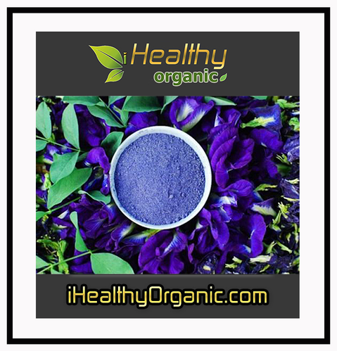 Organic Blue Butterfly Pea Tea Powder ; (1 KG) - FREE SHIPPING ...