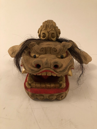 Shishi mask [A-M 255] | Kyoto Art & Antiques