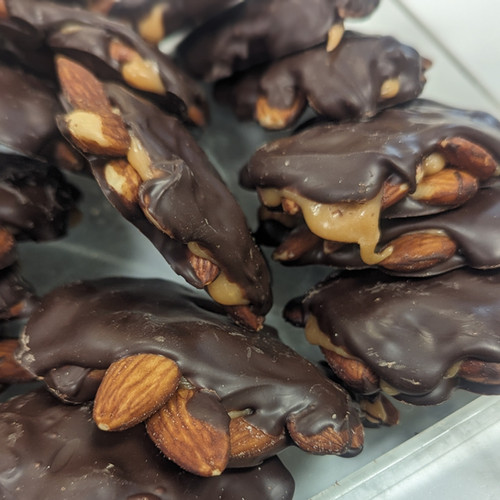 Turtles - Dark Chocolate Almond | Chocolate Manor