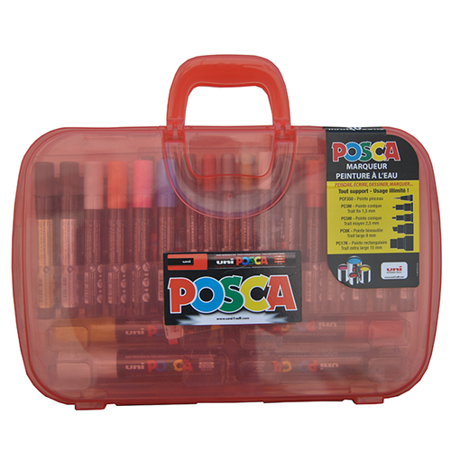Mala c/20 Marcadores POSCA sortidos | UniPosca