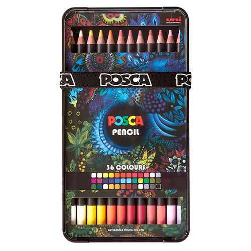 Box Lápis POSCA 36 cores | UniPosca