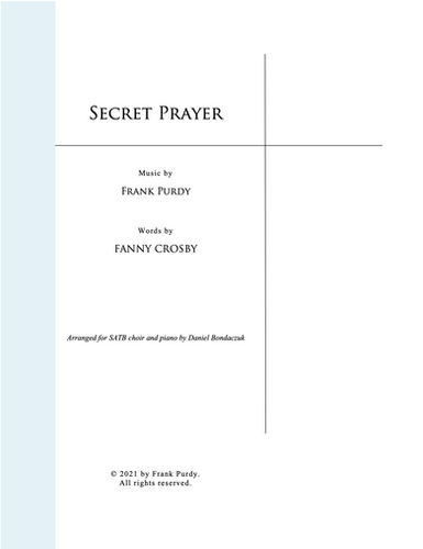 Secret Prayer - Digital Download | Daniel Bondaczuk