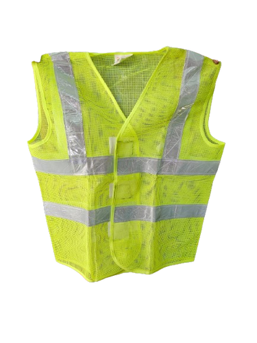 120gsm Reflective Safety Jackets Velcro Closure |Stay safe and visible ...