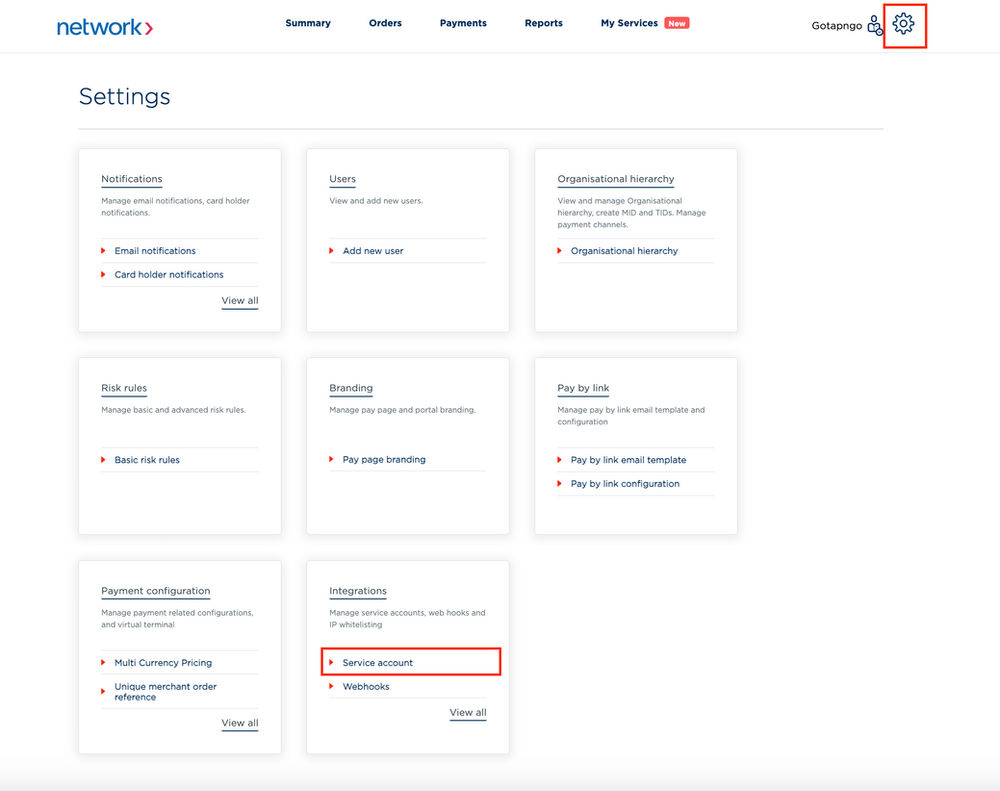 Network International Payment Gateway Integration | My Menu