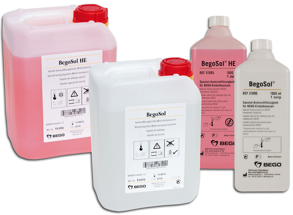 BegoSol - mixing liquid for Bego investment materials