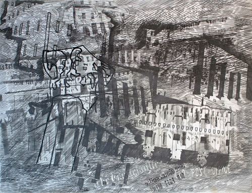 Leon Hicks | My Home Town - Classic Antiquity Relic #9 | VenviArtGallery