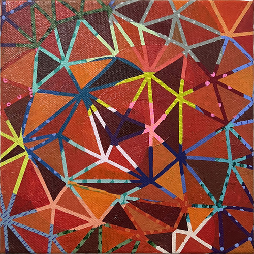 Anne Stagg | Systems & Facades: Red | VenviArtGallery