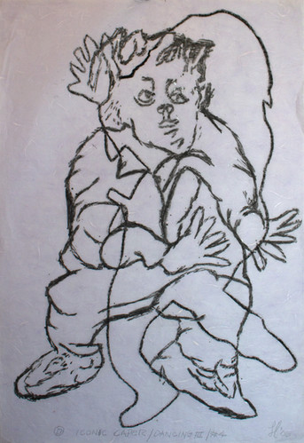 Leon Hicks | Iconic Caper - Dancing 3 - #4 | VenviArtGallery