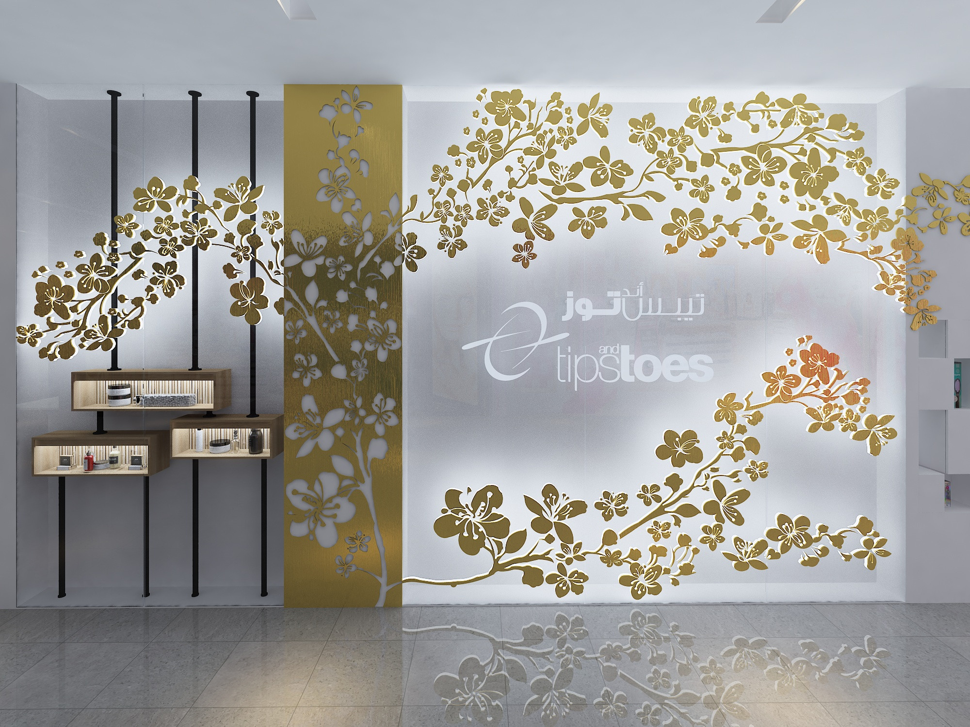 Tips and Toes - The Dubai Mall | seeb-design