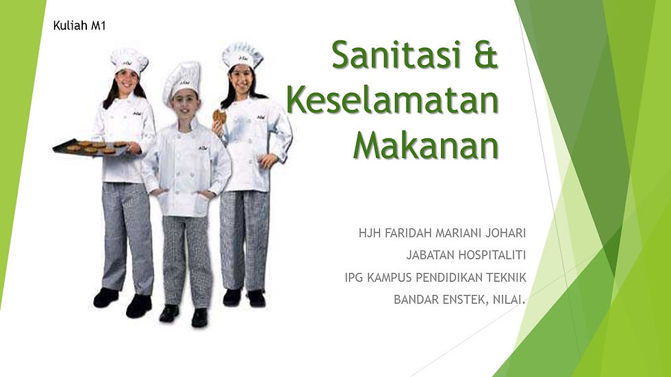 RBTS3083 Pengurusan Makanan dan Teknolog | home