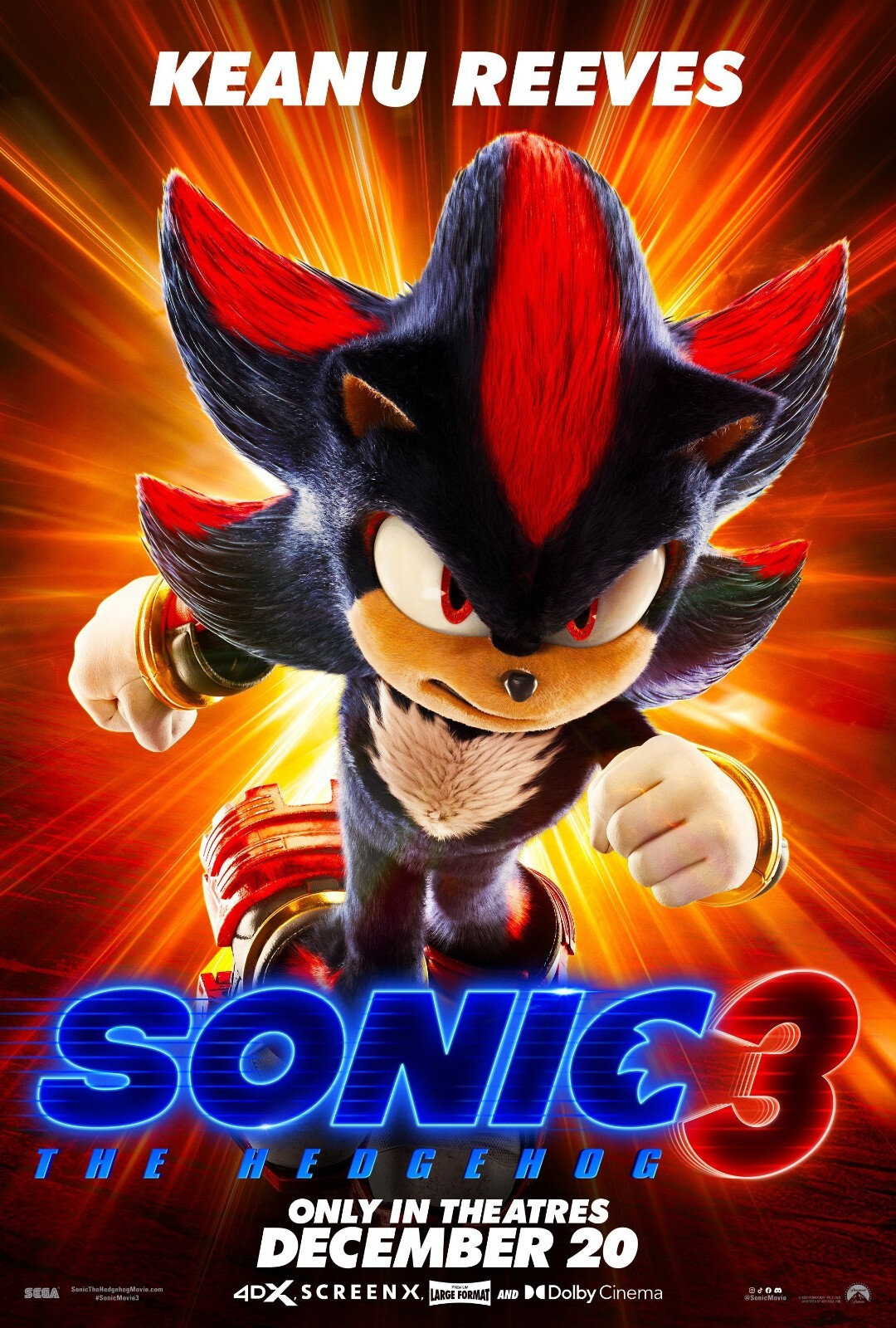 Movie Night at Harvey Community Center: Sonic The Hedgehog 3 | Phrec