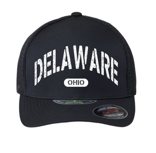 Curved D Flex Fit Trucker Cap | Outfit X