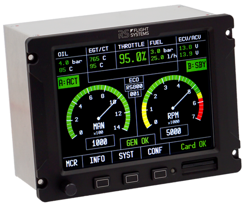 EMU 9xiS | EMS for Rotax | RS Flight Systems