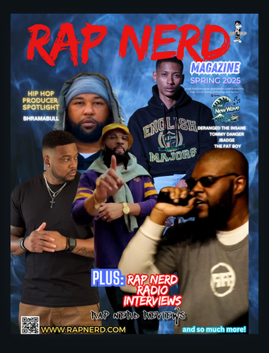 Rap Nerd Magazine – Spring 2025 (Digital PDF Download) | Rap Nerd