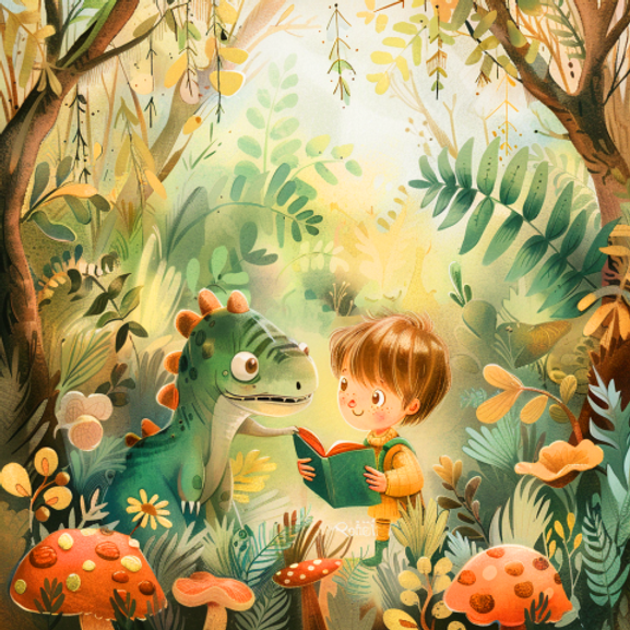 Crafting Worlds of Wonder: The Magic of Children's Book Illustration