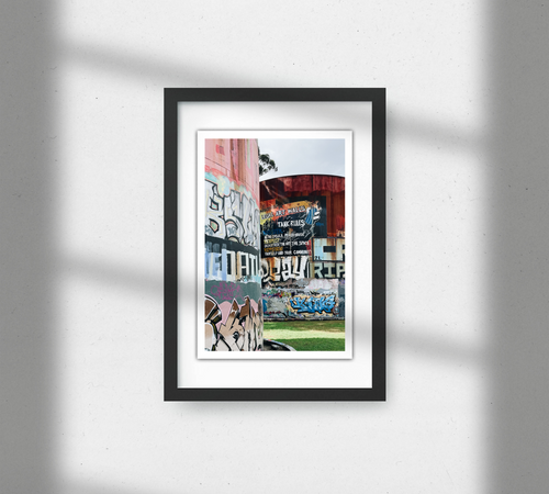 Graffiti Tanks, 2170 - Unframed | The WEST Journal