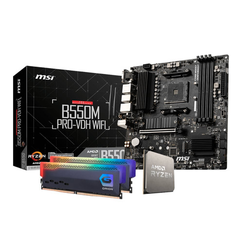 PCBuilder AMD Ryzen 7 5700X3D LEVEL UP Prime Upgrade Kit with AIO ...