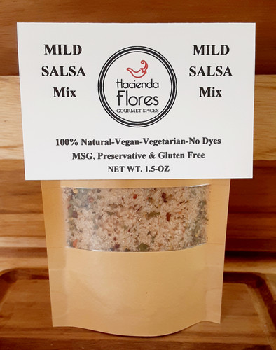 Mild Salsa Mix-Single Packet | HaciendaFloresSpices
