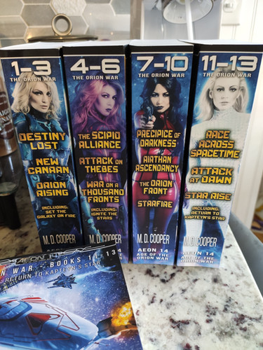 Orion War Full Omnibus Set - Signed | Aeon 14