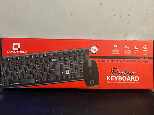 QUANTRON WIRELESS MOUSE AND KEYBOARD COMBO QKB-20 | MIDAS TOUCH