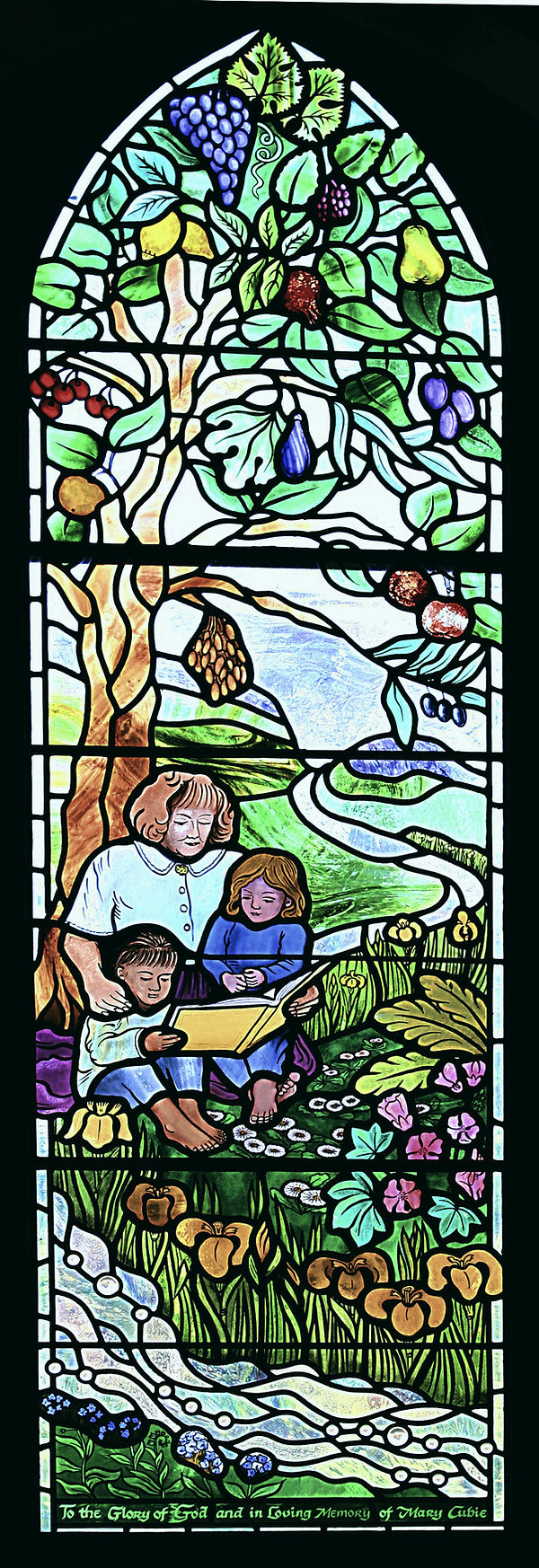 Mary Cubie Window | alloway church Revelation Ephesians Fruit Tree of ...