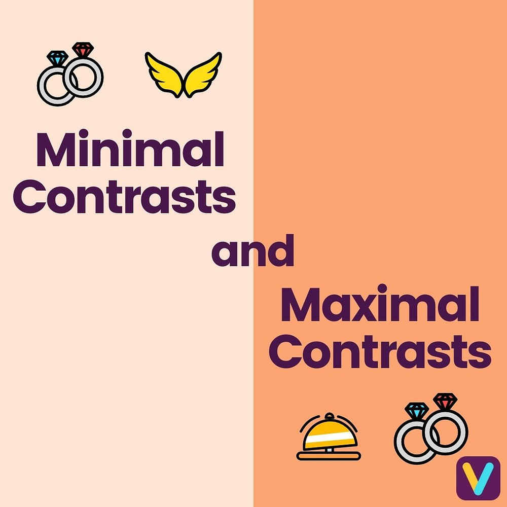 Minimal and Maximal Contrasts