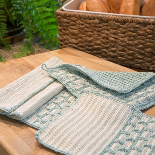 Culinary Trio Kitchen Set Crochet Pattern | Crochet with Tiffany