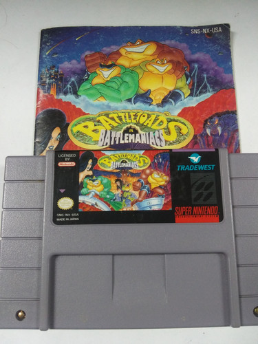 Battletoads In Battlemaniacs with the Manual | Extra Life Gaming